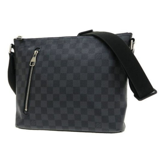 Louis Vuitton | Bags | Louis Vuitton Damier Graphite Black Mick Pm ...